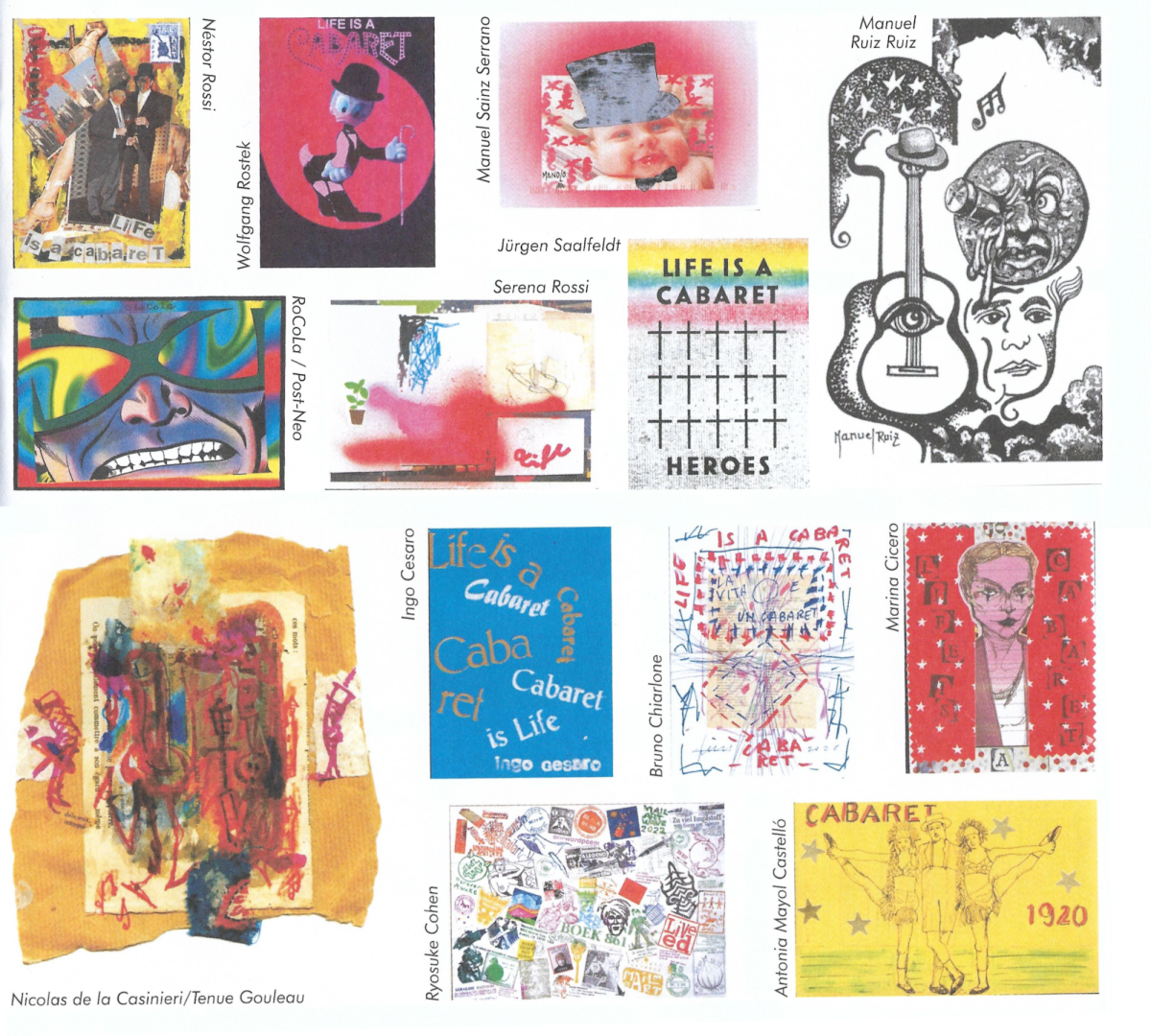 Cabaret: 90 Years later – mail your art